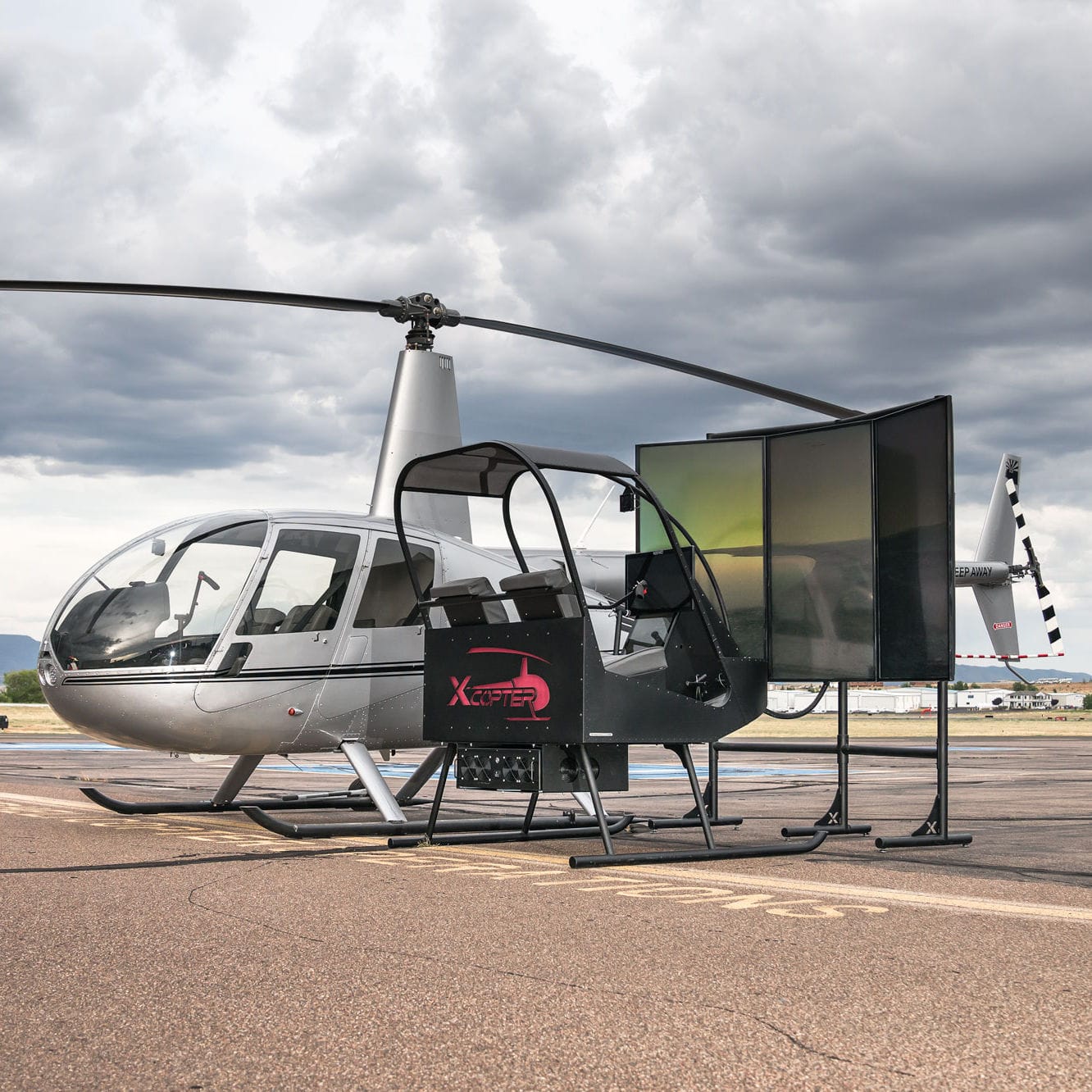 Simulador de helicóptero - XC-300R - X-Copter Helicopter Simulators ...