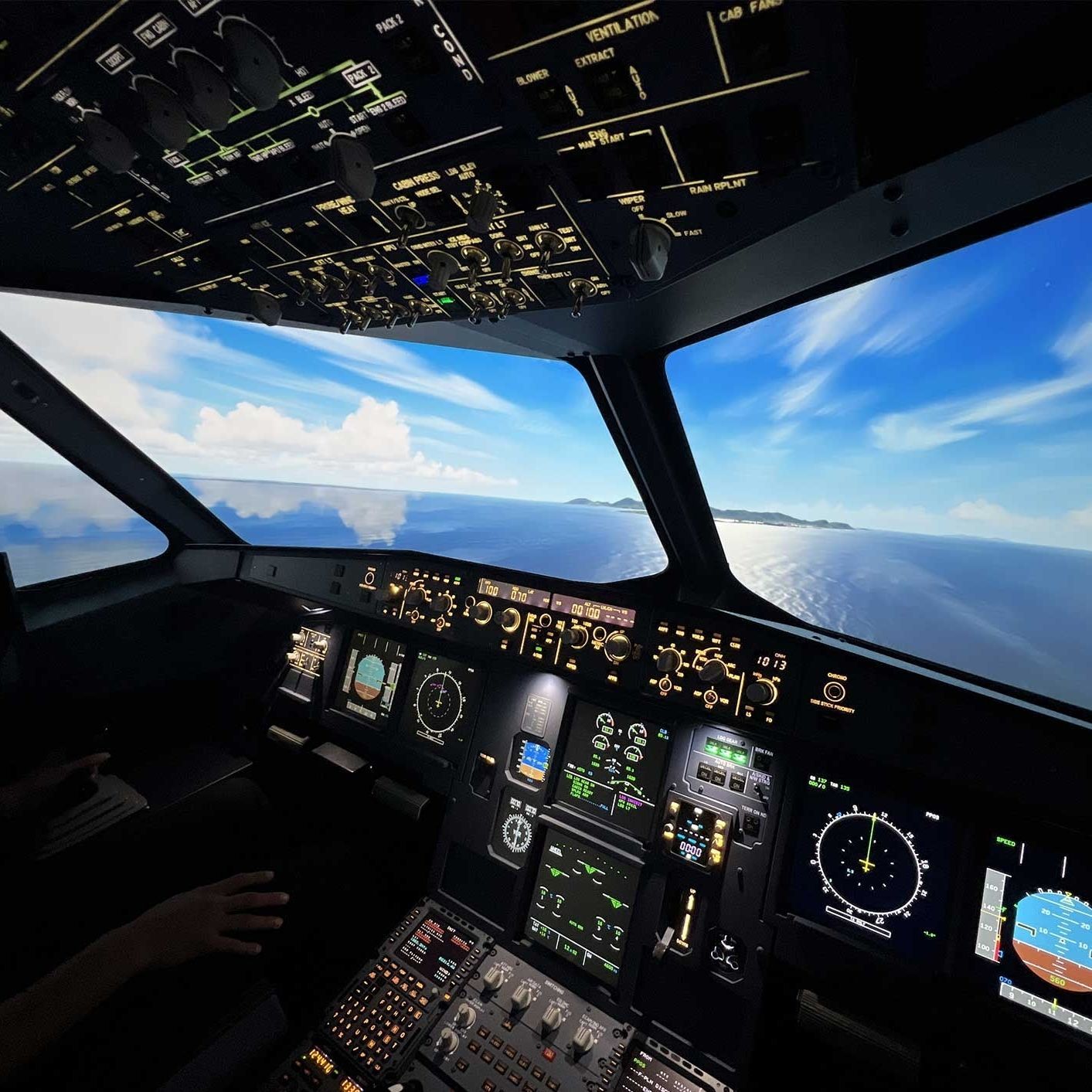 Simulador de avião - CEO/NEO - Elite Simulation Solutions - de ...