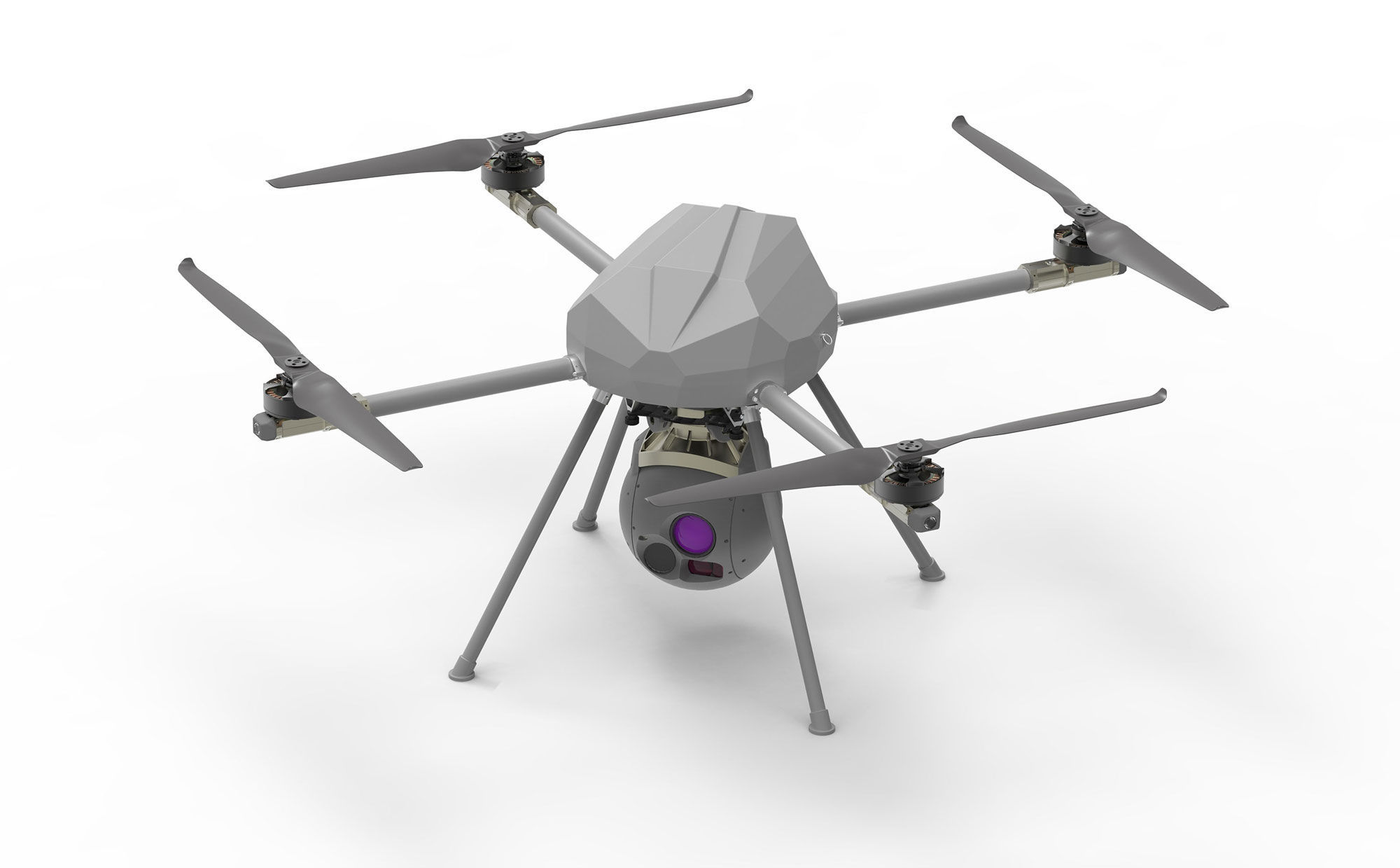 Drone industrial - KX-4 LE TITAN - Threod Systems - de monitoramento ...