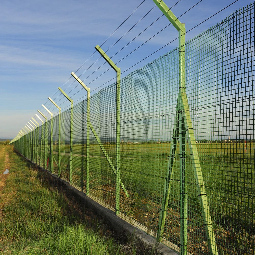Cerca para aeroporto - MESH - FibreFENCE - em PRFV / de segurança / em tela