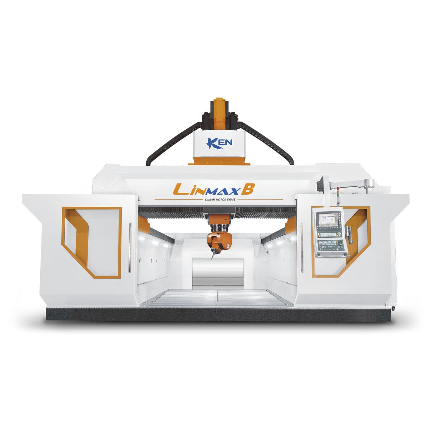 Centro de usinagem de 5 eixos - Linmax B series - KEN ICHI MACHINE CO., LTD - vertical / para a ...