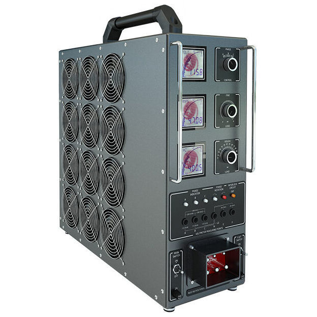 Banco de carga resistivo - ALB-100DP - DEKAL LOAD BANKS - para fonte ...