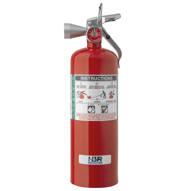 Extintor de Halon - B394TS - H3R Aviation - para avião
