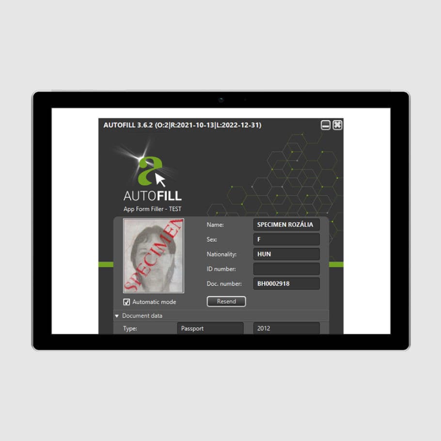 Software de gestão - AutoFill - Adaptive Recognition - de processo / para aeronáutica / para scanner