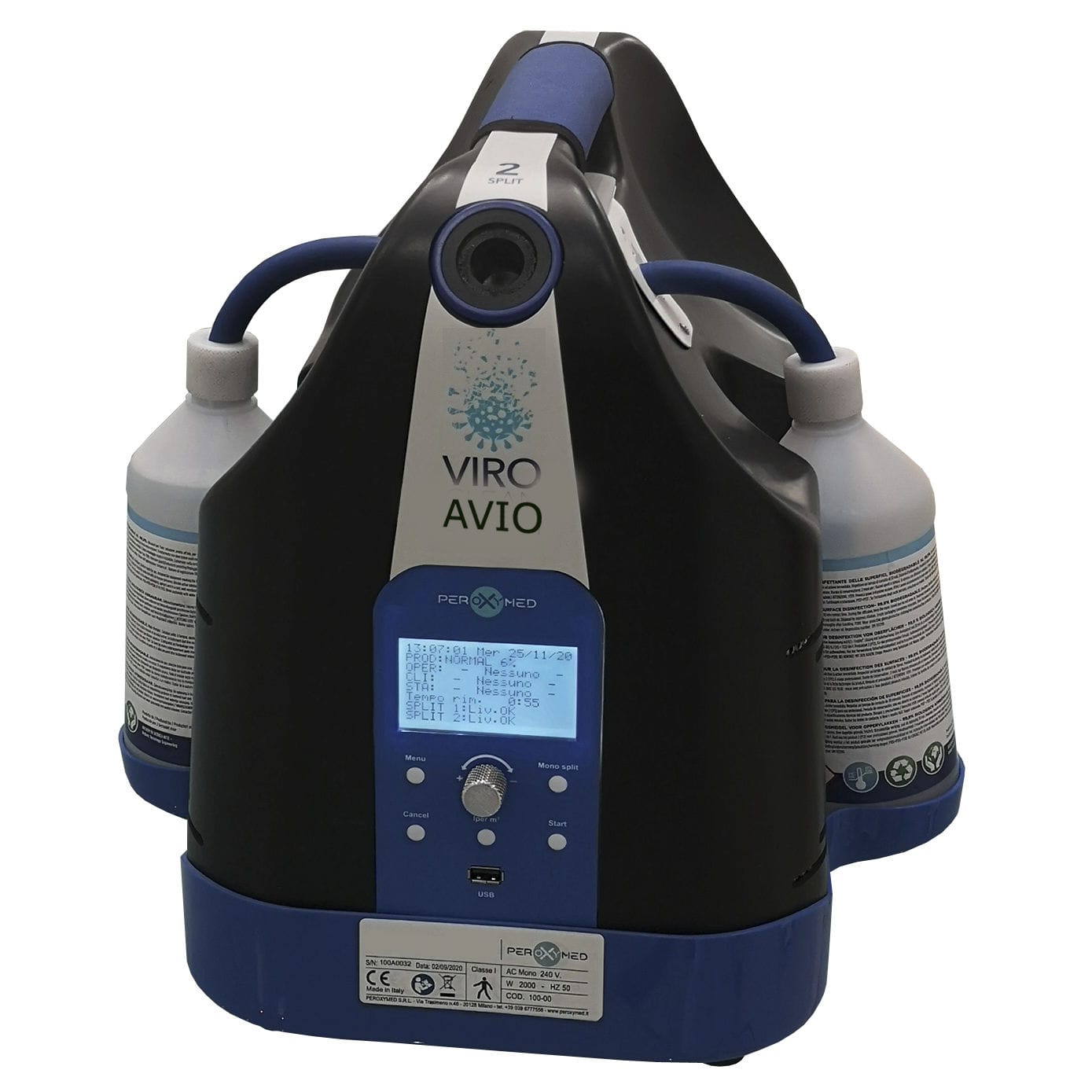 Sistema de desinfecção para aeroporto - VIRO CLEAN AVIO 2 - Peroxymed ...