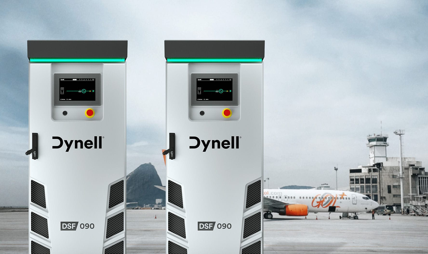 GPU de estado sólido - DSF 020-180 - Dynell - móvel / para avião / 31 ...