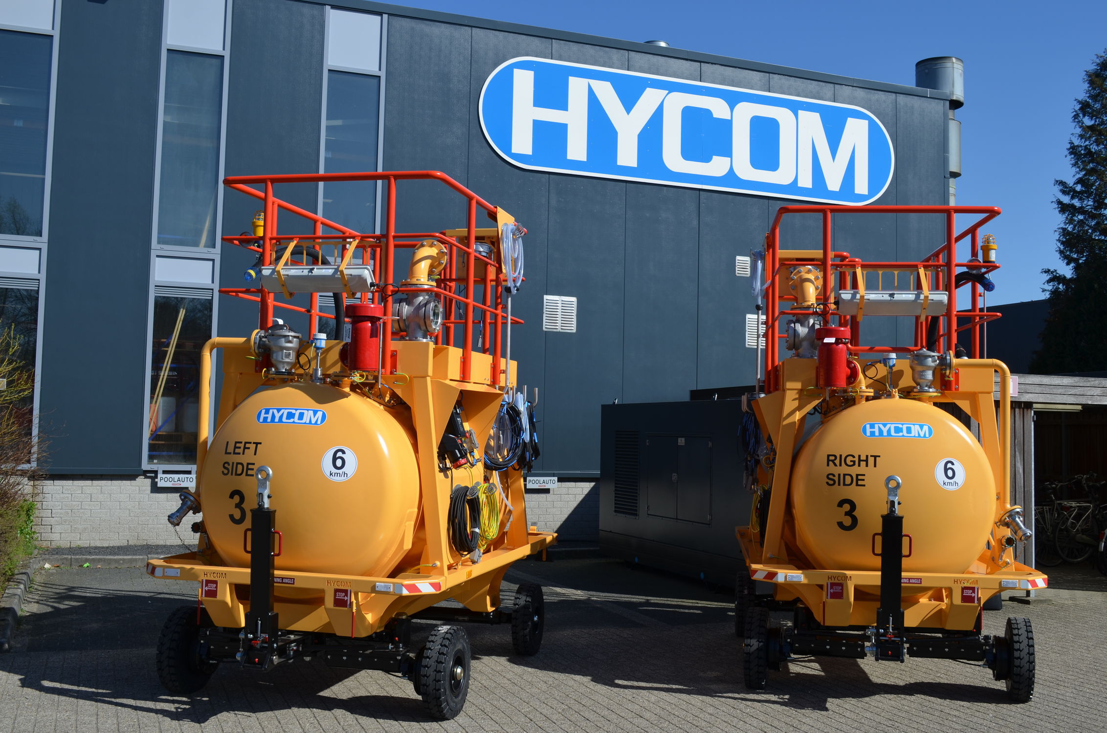 Máquina de ensaio de pressão - Hycom B.V. - elétrica / de fluxo / de desempenho